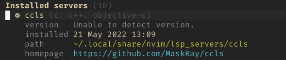 Error installing ccls · Issue #704 · williamboman/nvim-lsp-installer · GitHub