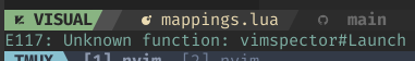 Error setting up vimspector in nvchad - Editor commands and functions not available · Issue ...