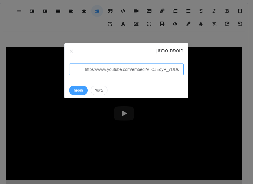 iframe video not working · Issue #407 · Leecason/element-tiptap · GitHub