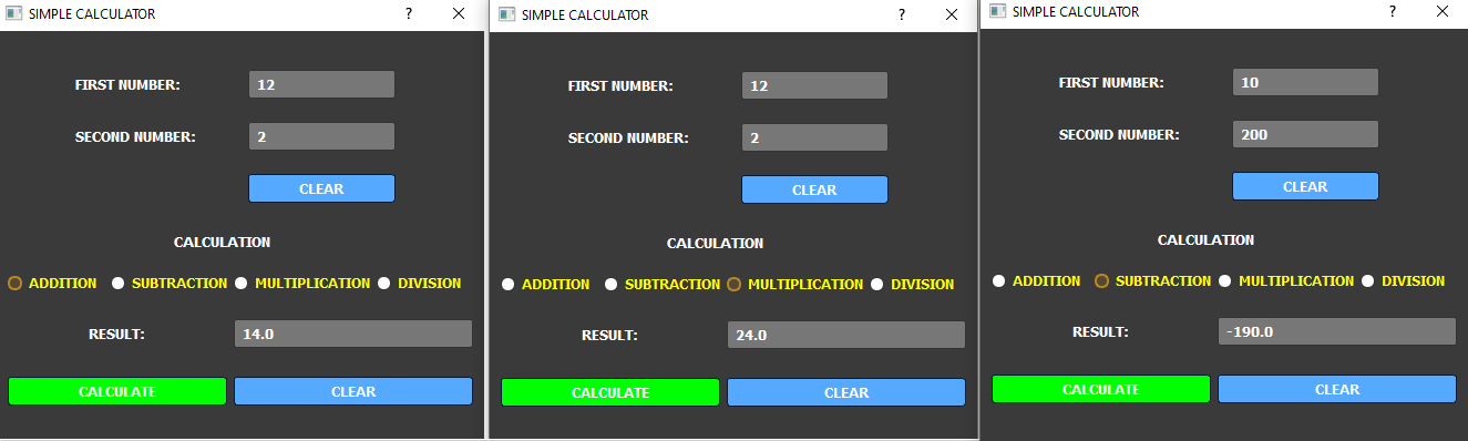 GitHub - SnehaDhumal1508/simple-calculator-pyqt5
