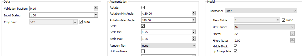 Top-down centered instance training window forces crop size to 512 pixels or less which ...
