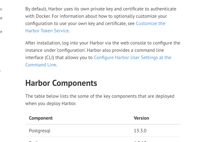 Docs(bug): missing configure user settings cli page · Issue #403 · goharbor/website · GitHub