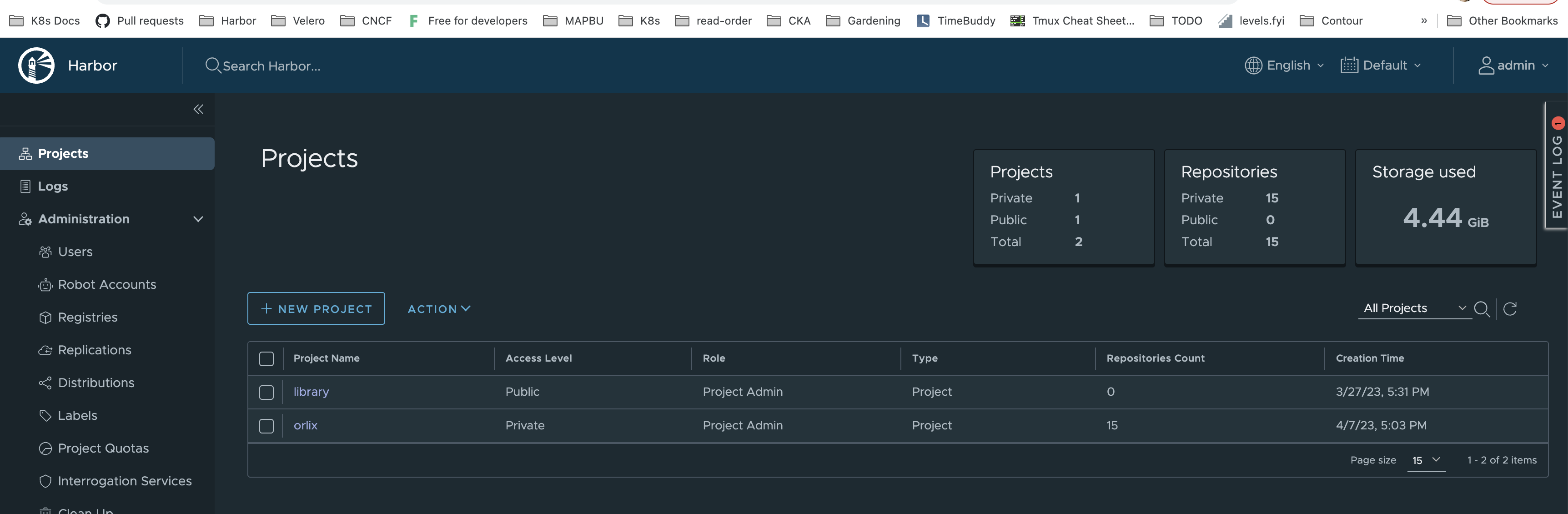 Harbor UI showing incorrect value of total storage consumption of a project · Issue #17545 ...