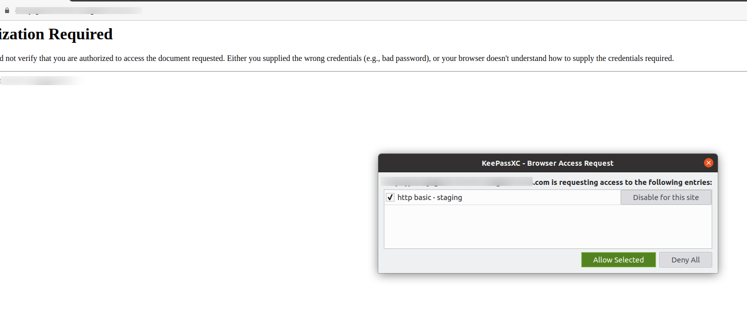 HTTP Basic Auth Not Working · Issue #1397 · keepassxreboot/keepassxc-browser · GitHub