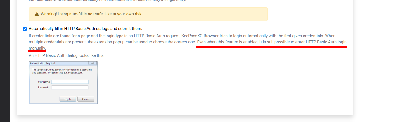 HTTP Basic Auth Not Working · Issue #1397 · keepassxreboot/keepassxc ...