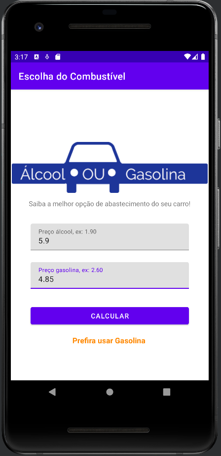 GitHub - luisfernandomgrs/fuelchoice: Project example to Fuel Choice, for dammies