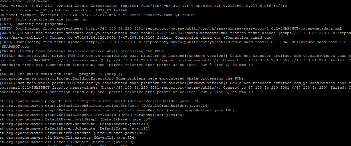 在使用s2i构建镜像时,无法使用maven私服nexus3 · Issue 671 · Kubespherekubesphere · Github