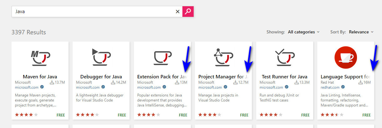 Consider renaming the extension name back to `Java Extension Pack` i.e ...