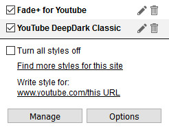[Feature request] to be able to toggle the installed userstyles via keyboard [1-9] while the ...