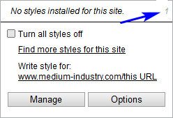[Feature request] to be able to toggle the installed userstyles via keyboard [1-9] while the ...