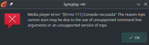 Can't open Syncplay with MPV in Manjaro Linux · Issue #580 · Syncplay/syncplay · GitHub