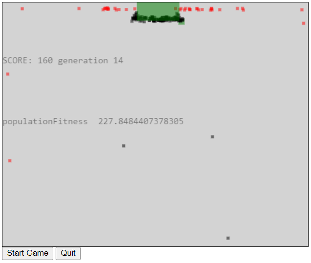 Github Thomas944pathfinder Dots Try To Find Way To Goal Uses Genetic Algorithm To Optimize Path