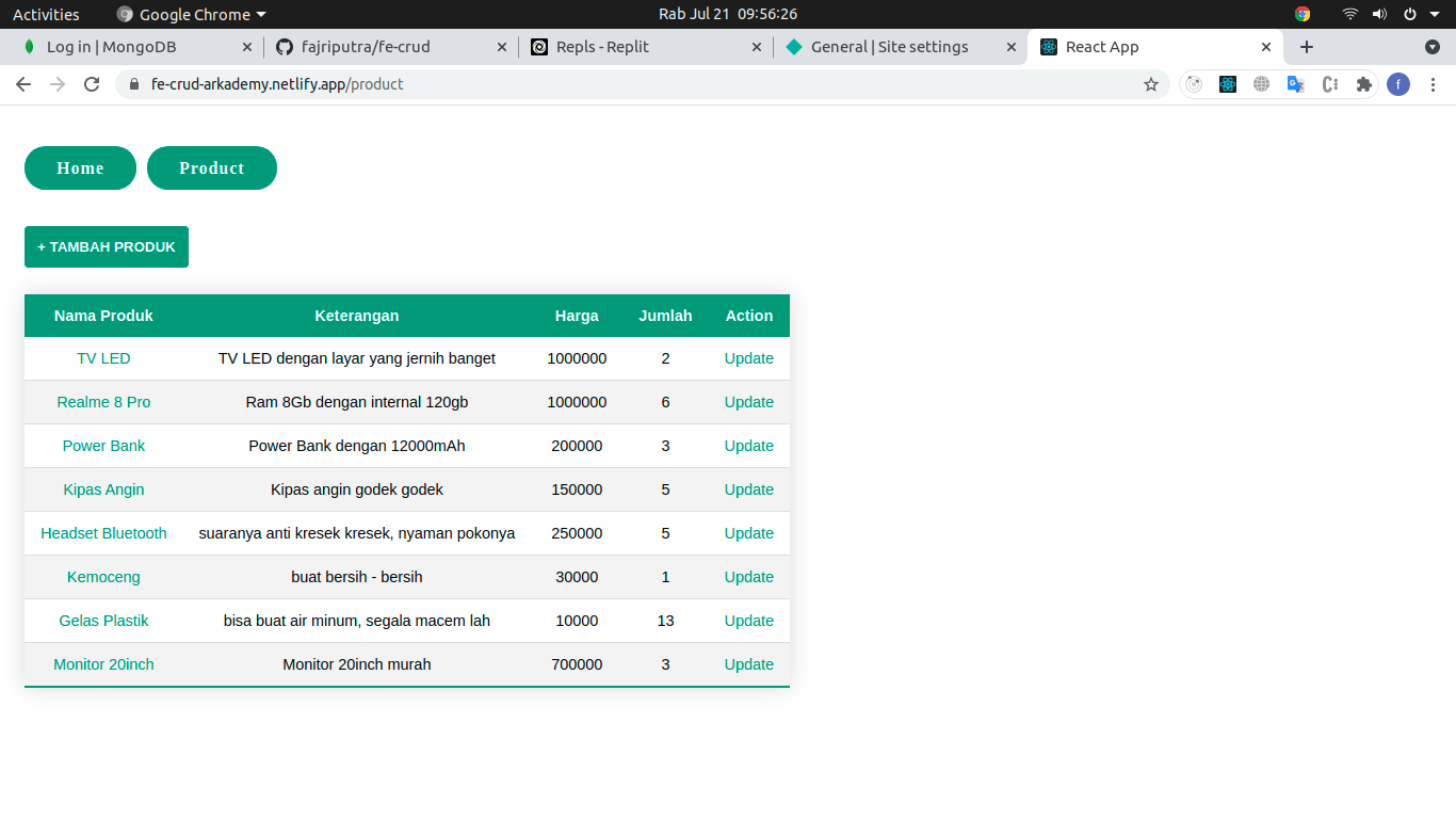GitHub - fajriputra/fe-crud