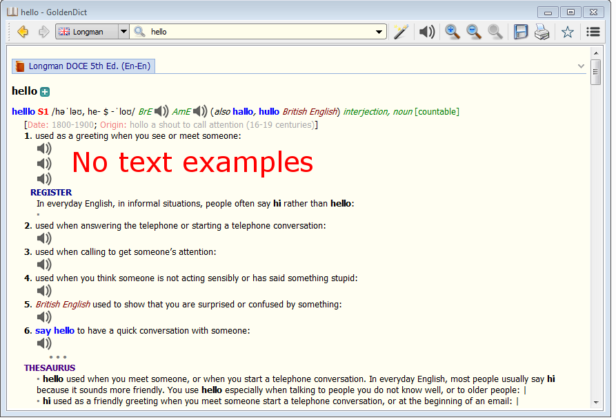 Cannot display examples in Longman dictionary · Issue #863 · goldendict ...