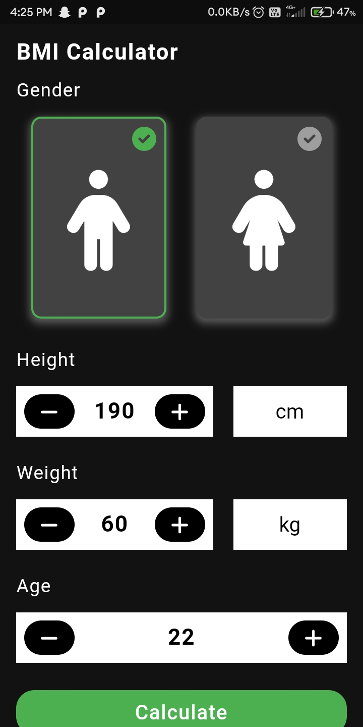 GitHub - chandru19g/bmicalculator