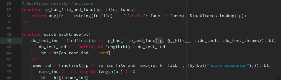 Error with brackets due to function_decl, function_call, array ...