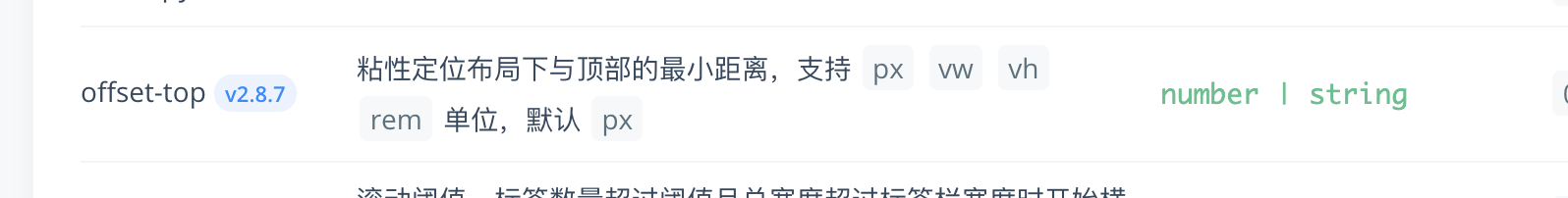 [Feature Request] tabs sticky粘性布局 吸顶可否支持距离设置？ · Issue #9473 · youzan/vant · GitHub
