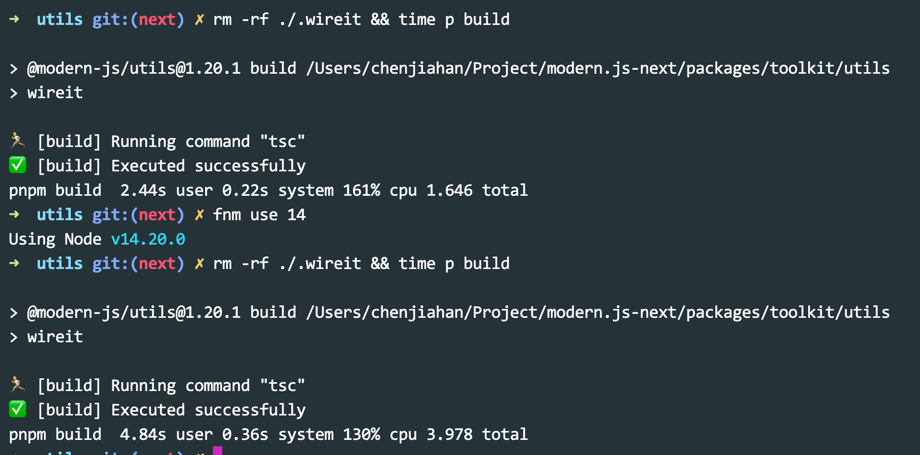chore: using node 16 for development by chenjiahan · Pull Request #1945 ...