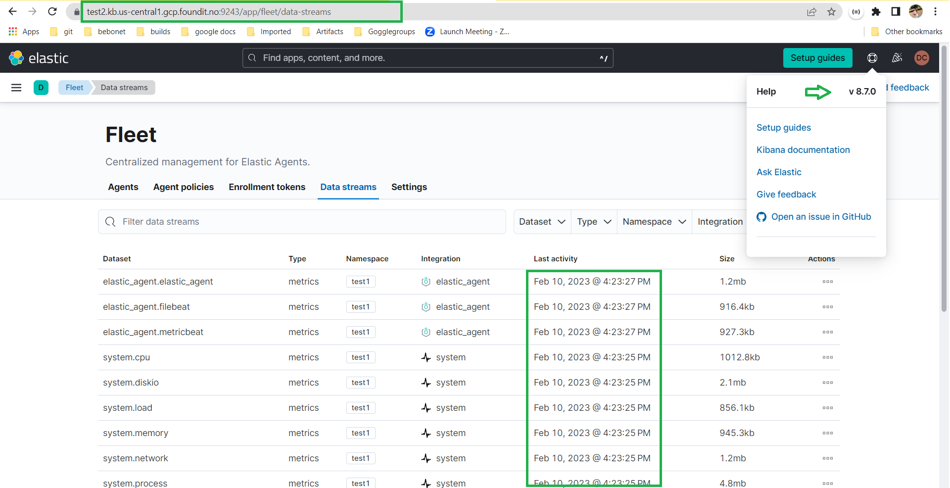 [Fleet]: Data streams are not shown on Kibana upgrade from 7.17.8 > 8.6.0 · Issue #147605 ...