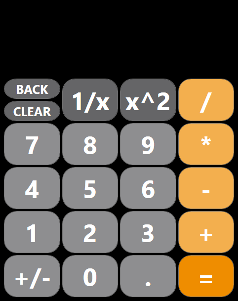 GitHub - glitterylungs/Calculator: Simple calculator created using WPF and C#