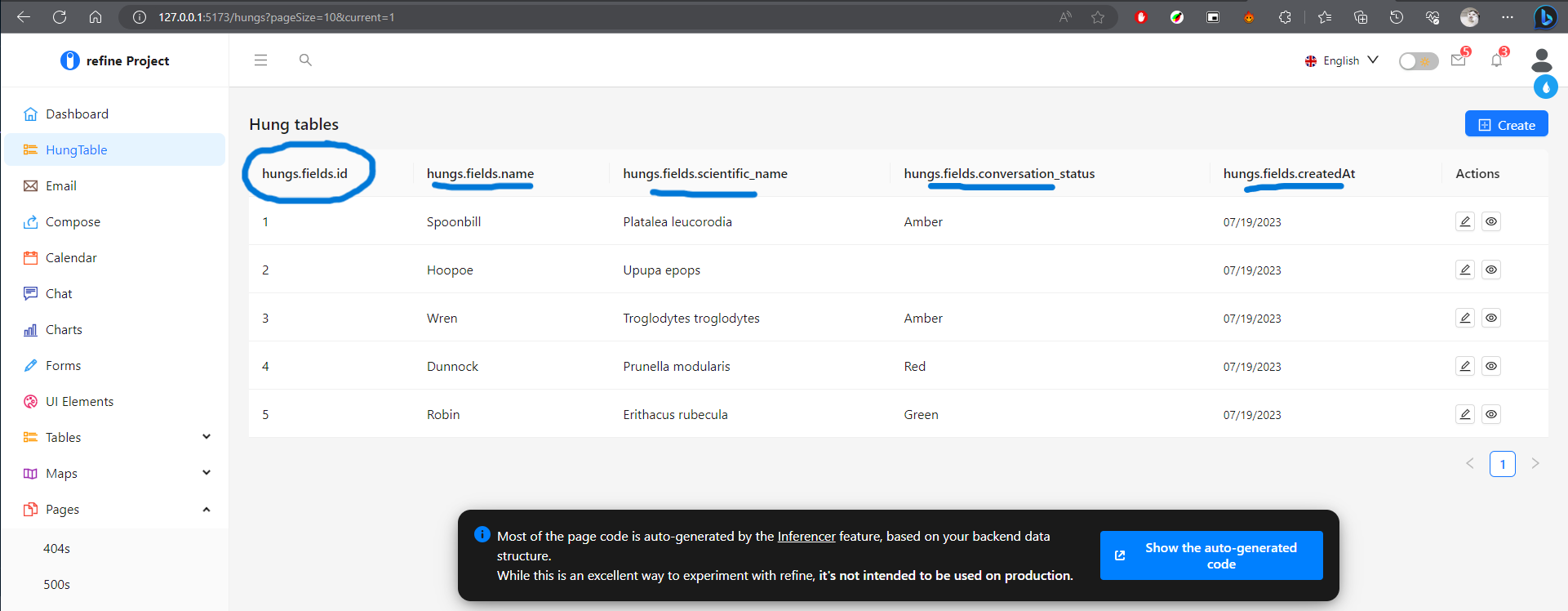 Give feedbacks for Inferencer! 🐣 · refinedev refine · Discussion #3046 · GitHub