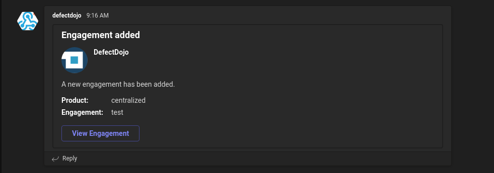 Microsoft Teams Notification - How to change URL Notification ? · Issue #6547 · DefectDojo ...