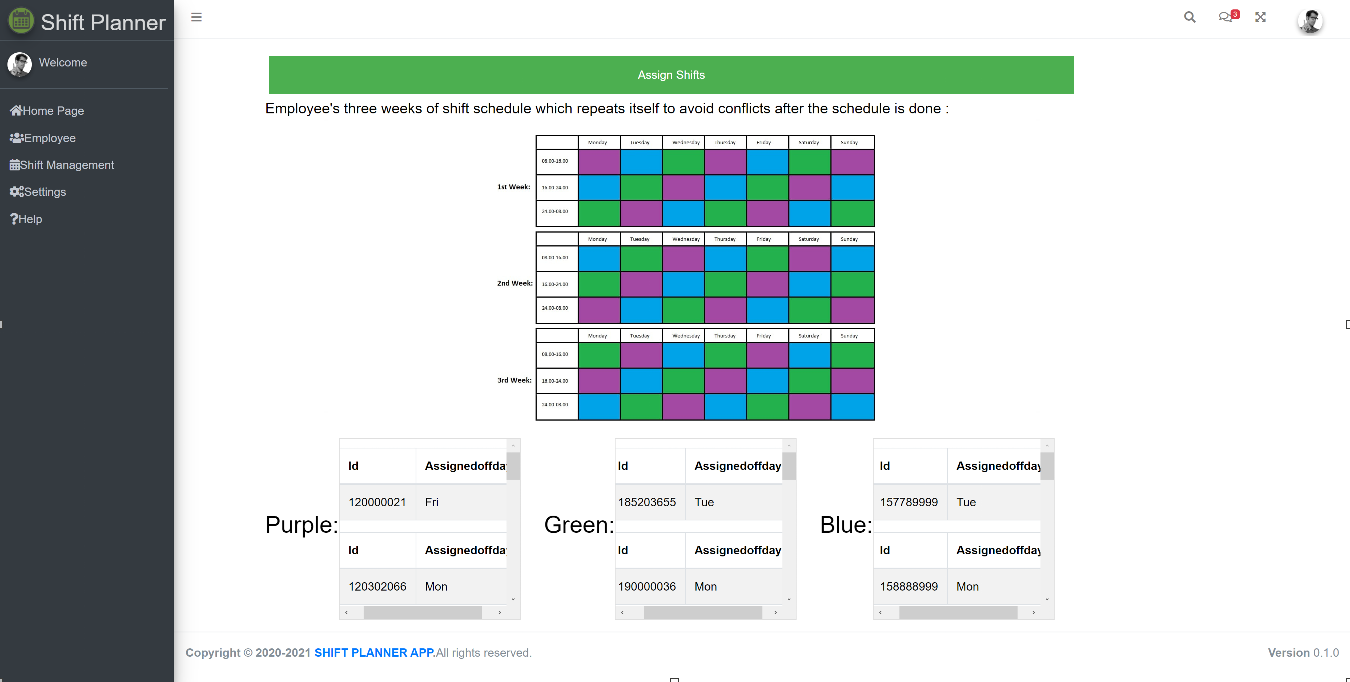 GitHub - Aligorithm-97/ShiftPlanner