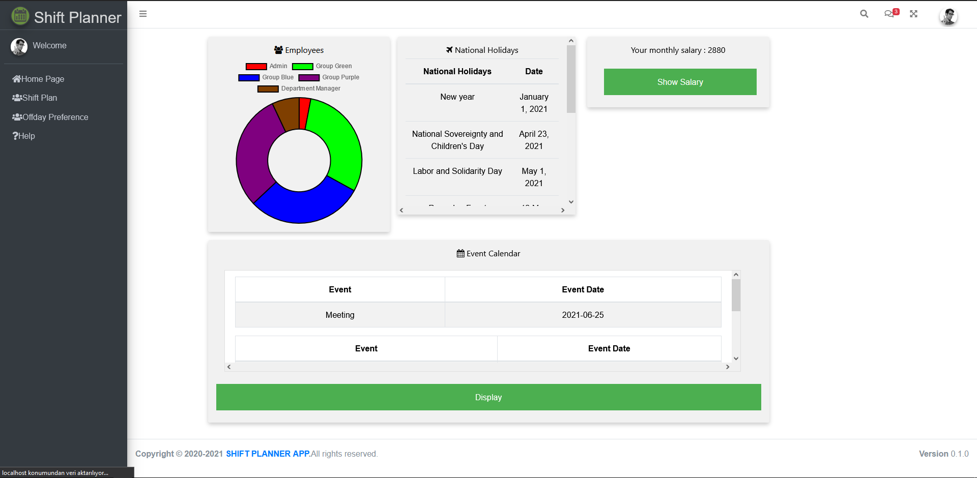 GitHub - Aligorithm-97/ShiftPlanner