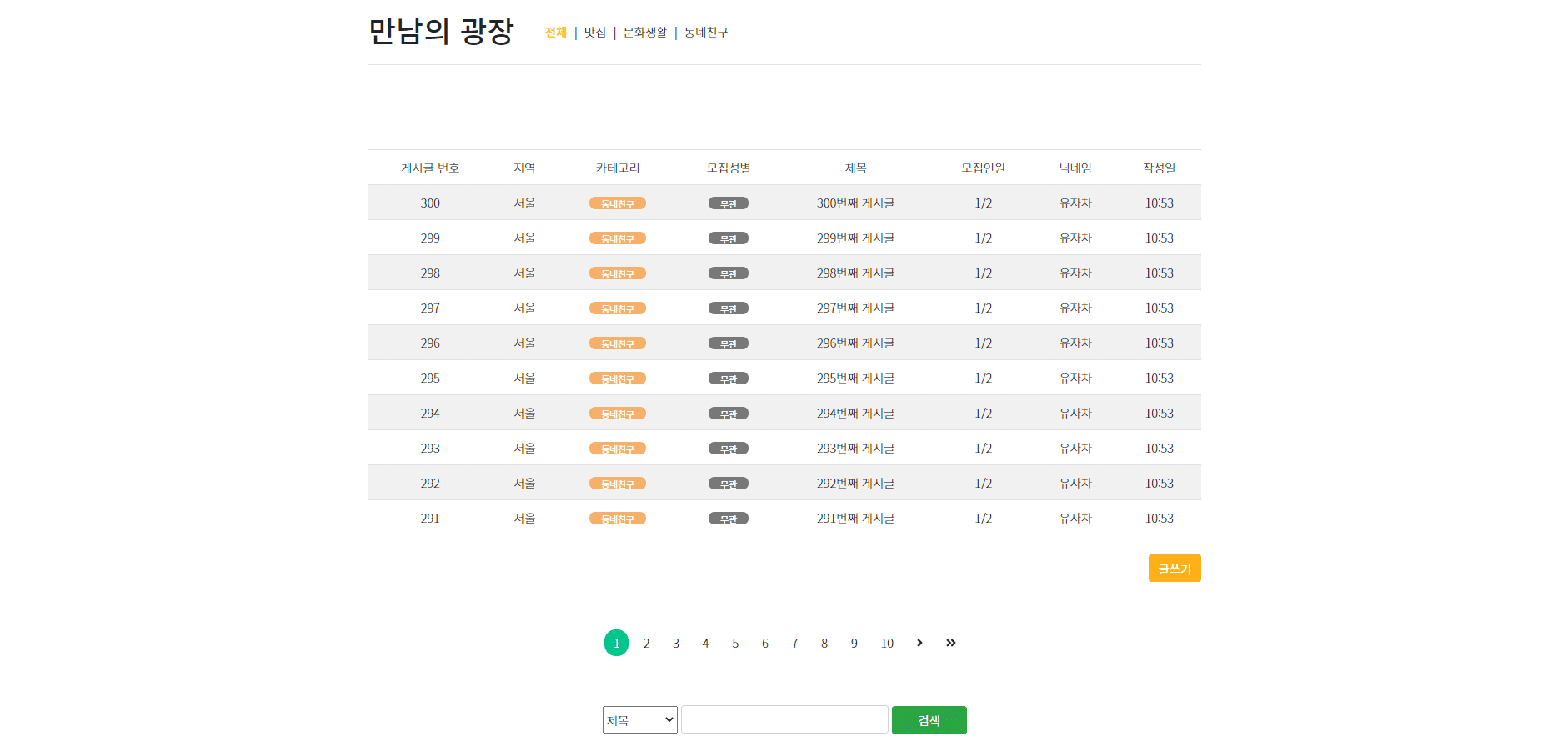 GitHub - santa9405/singlebungle_: Spring 프로젝트