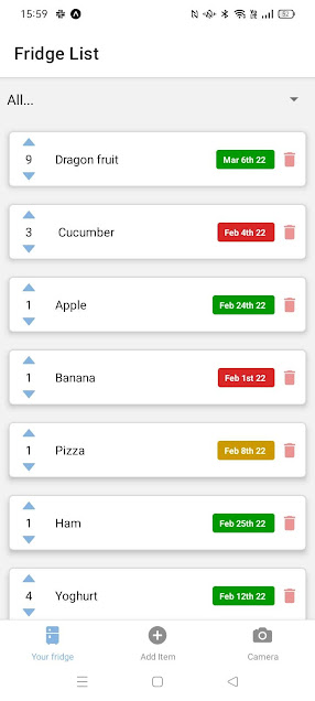 GitHub - jamesgrannan/fridge-tracking-app