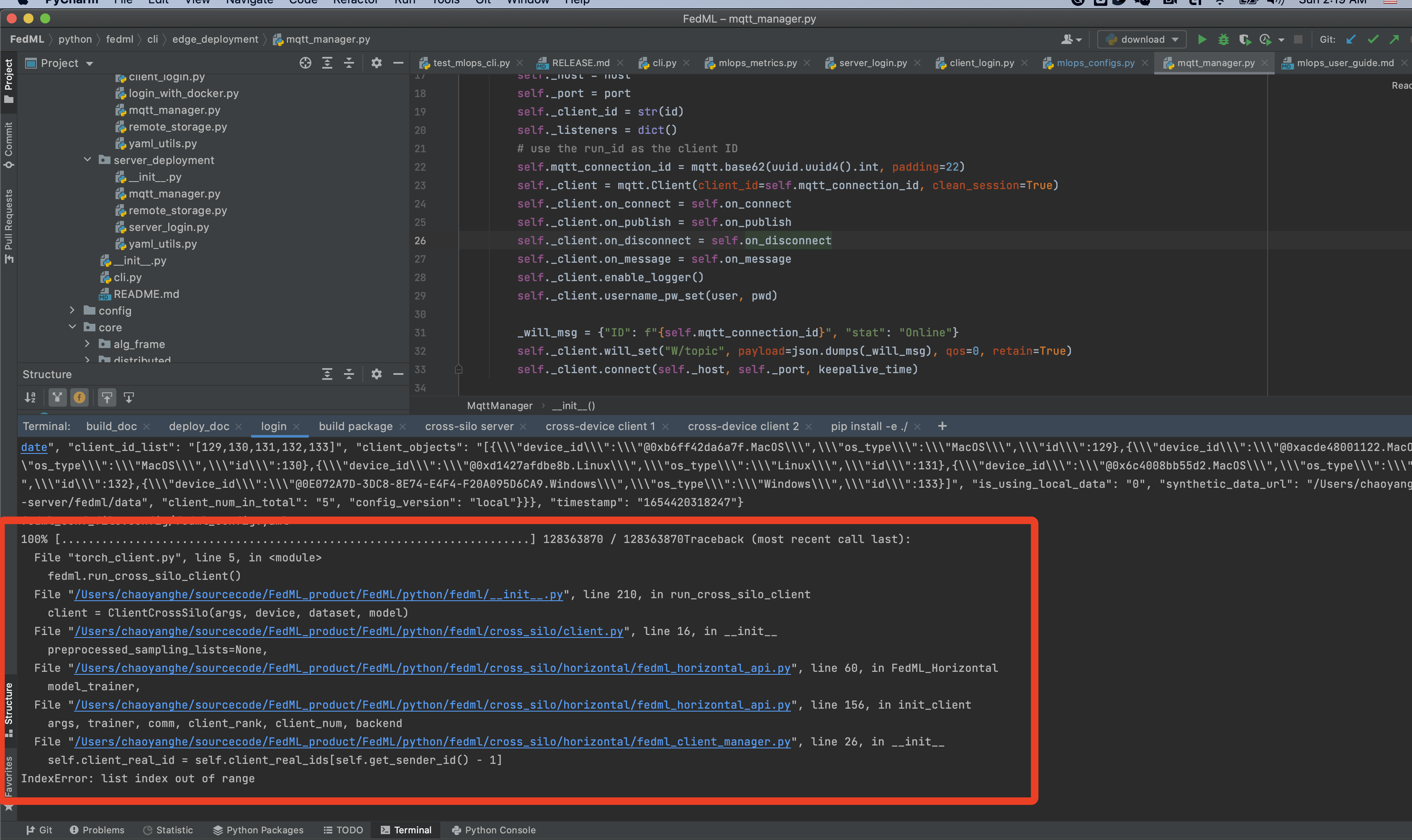 Fedml Client Side Crash Log Doesnt Show At Webui · Issue 245 · Fedml Aifedml · Github