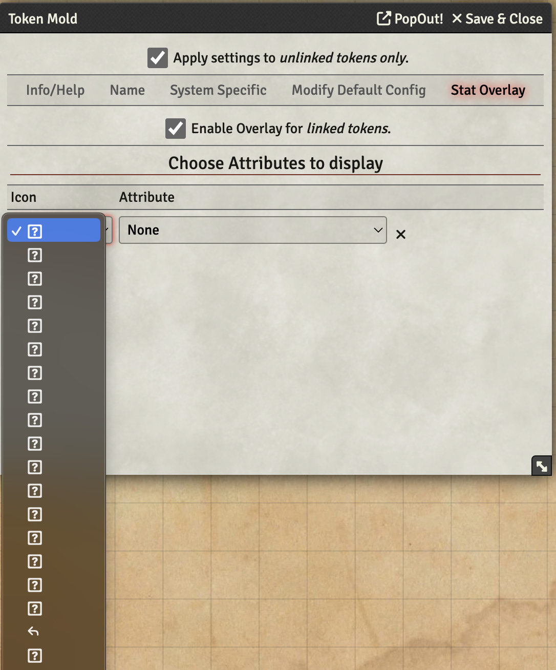 [BUG] Stat Overlay Icons are mostly broken · Issue #172 · Moerill/token-mold · GitHub