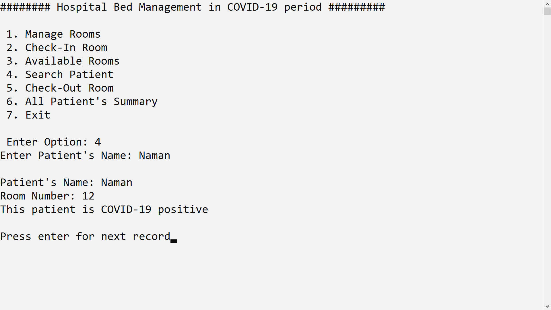 GitHub - azmuth13/Hospital-Bed-Management-in-COVID-19