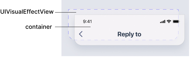 GitHub - kostya-lee003/NavigationBlurView: Navigation bar with blurred effect and shadow
