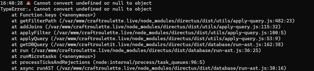 O2M relationship on Singleton is erroring after update to 9.9 (Cannot convert undefined or null ...