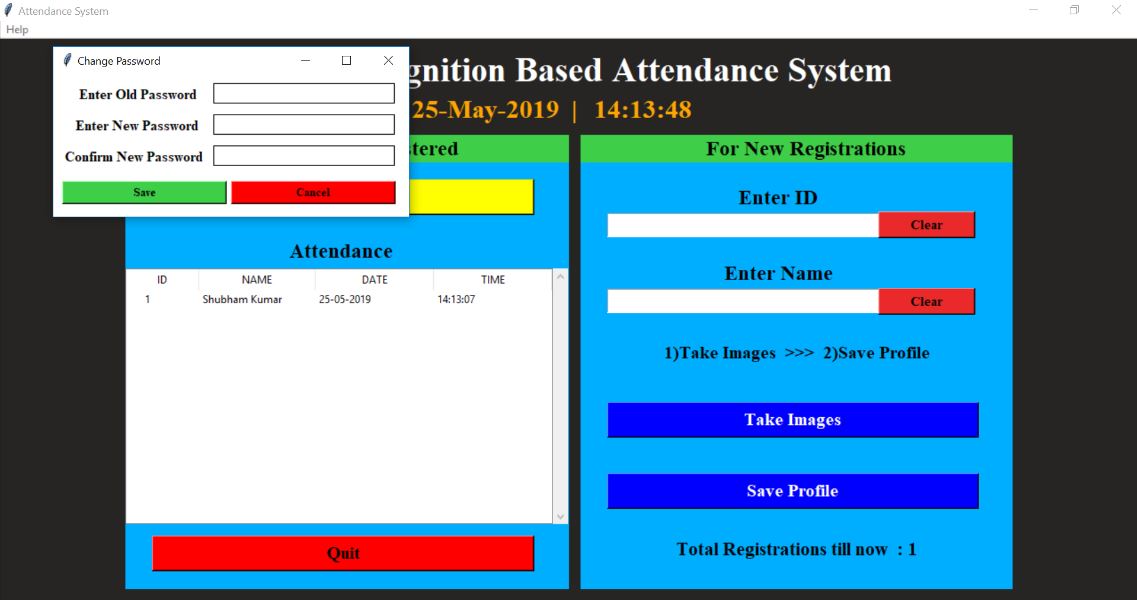 GitHub - Rahulxhacker/Facial-Recognition-Attendance-System
