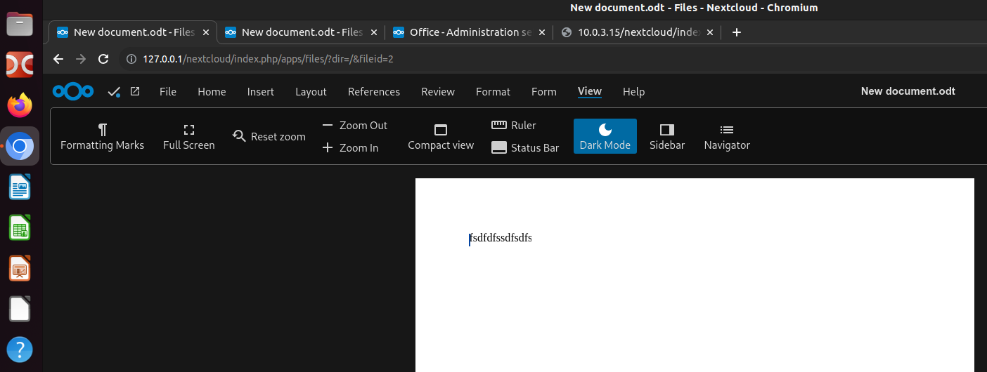 Dark mode NOK in Ubuntu 22.04 · Issue #3087 · nextcloud/richdocuments · GitHub