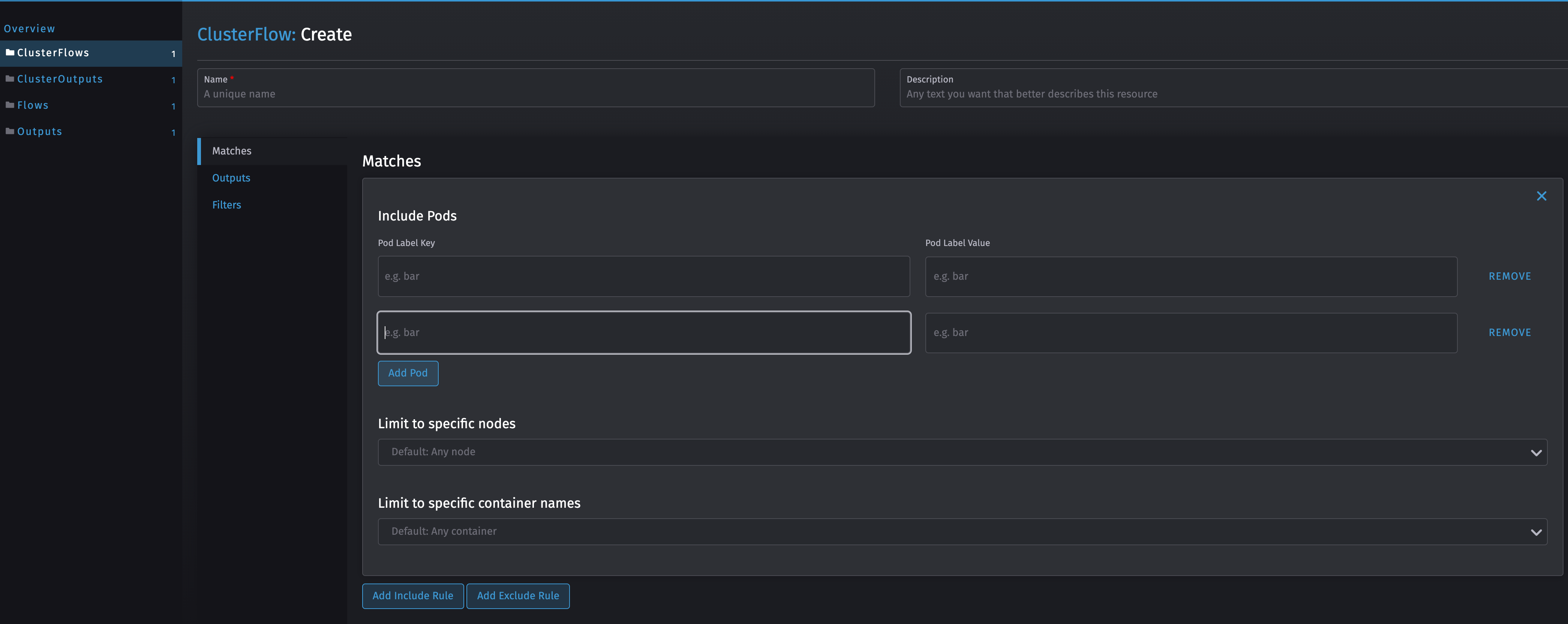 Logging UI issues · Issue #1977 · rancher/dashboard · GitHub