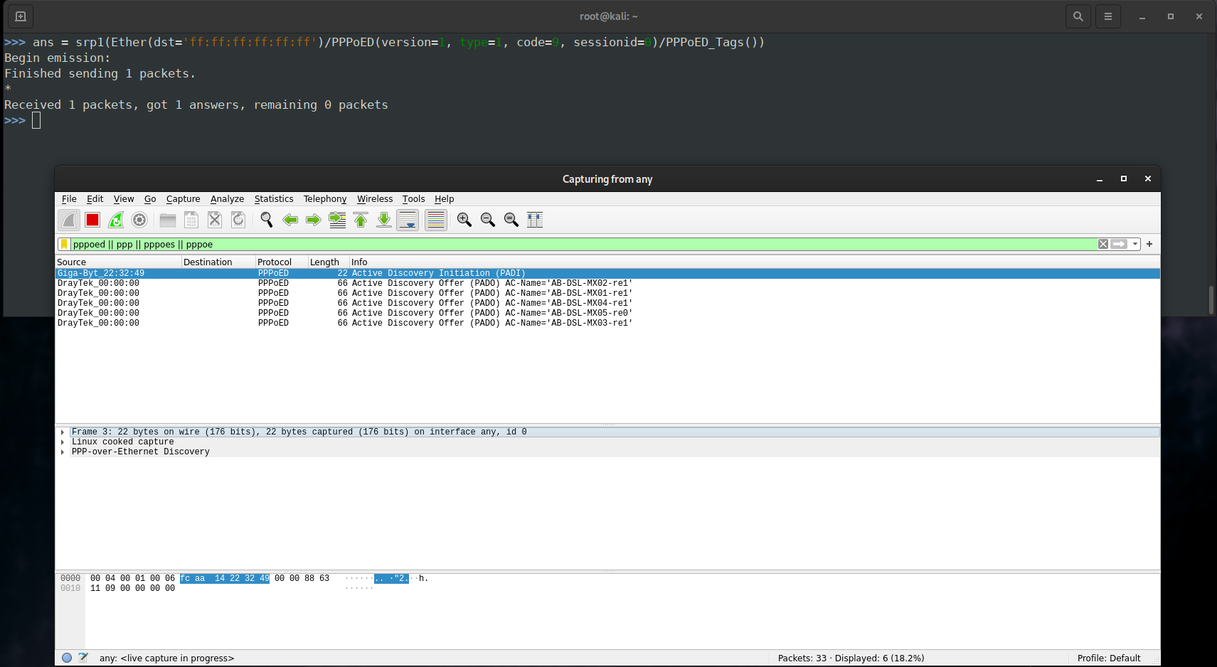 PPPoED some frame types are not recognized as answers · Issue #2850 ...