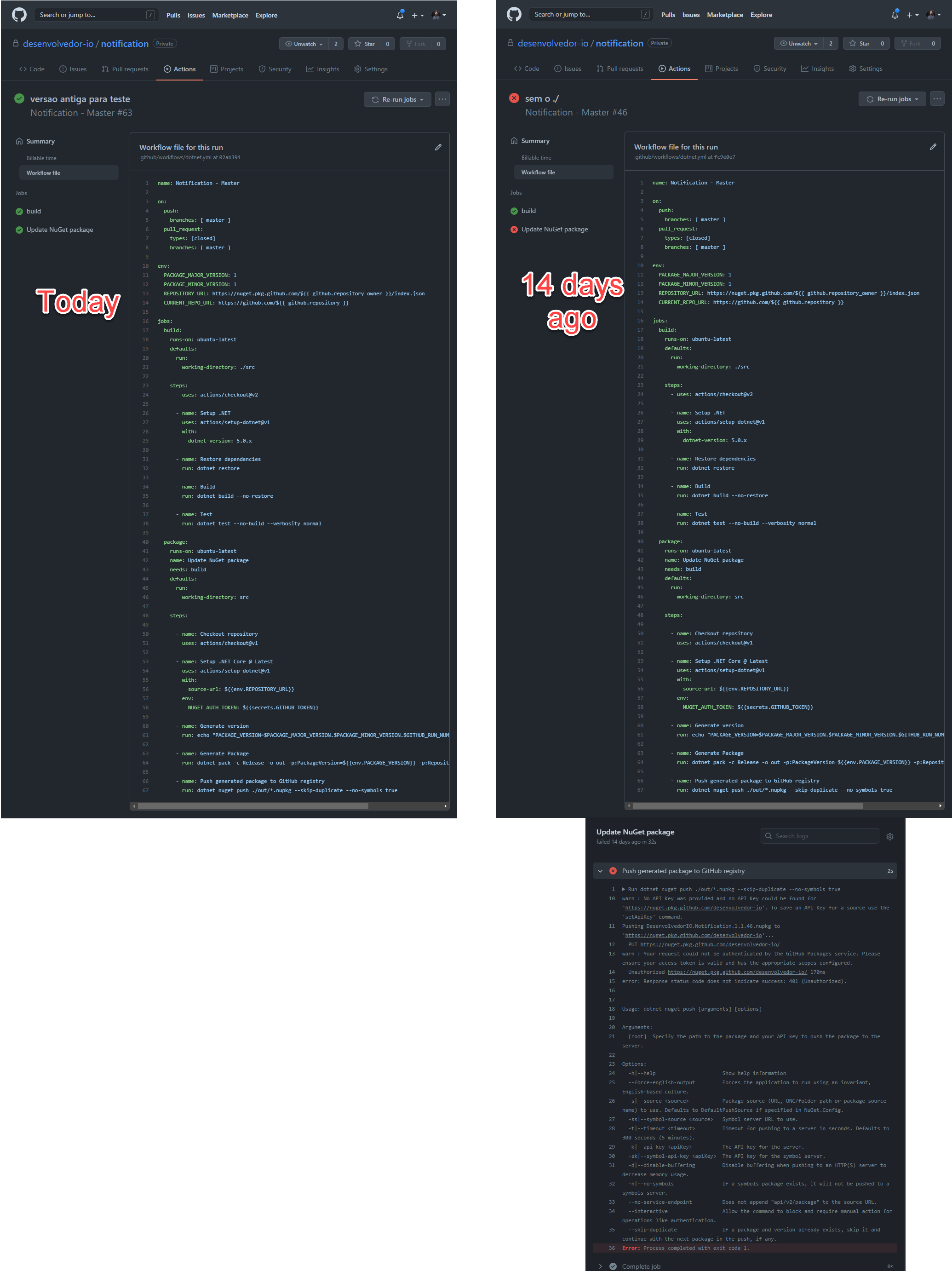 If Working-directory is set, got errors with GPR · Issue #193 · actions/setup-dotnet · GitHub