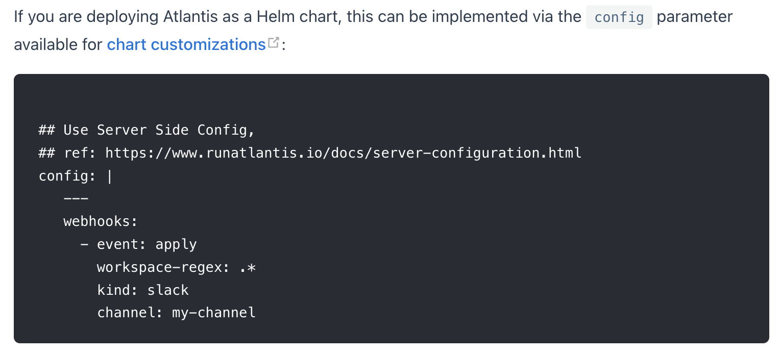 Slack webhooks not working · Issue #2143 · runatlantis/atlantis · GitHub