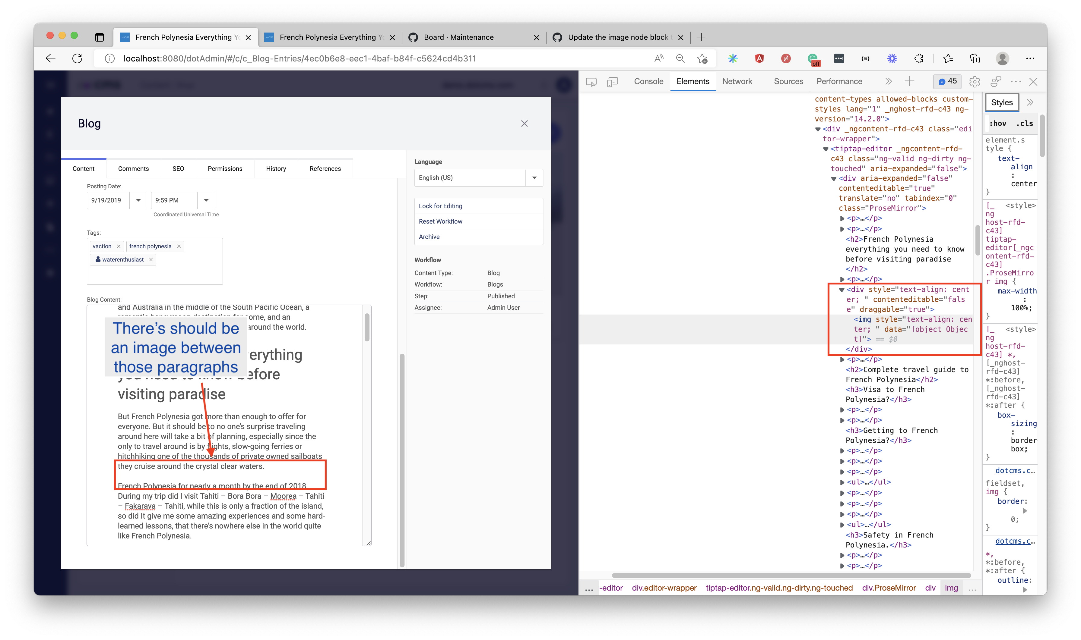 Update the image node block to support dot-images and html images · Issue #22832 · dotCMS/core ...