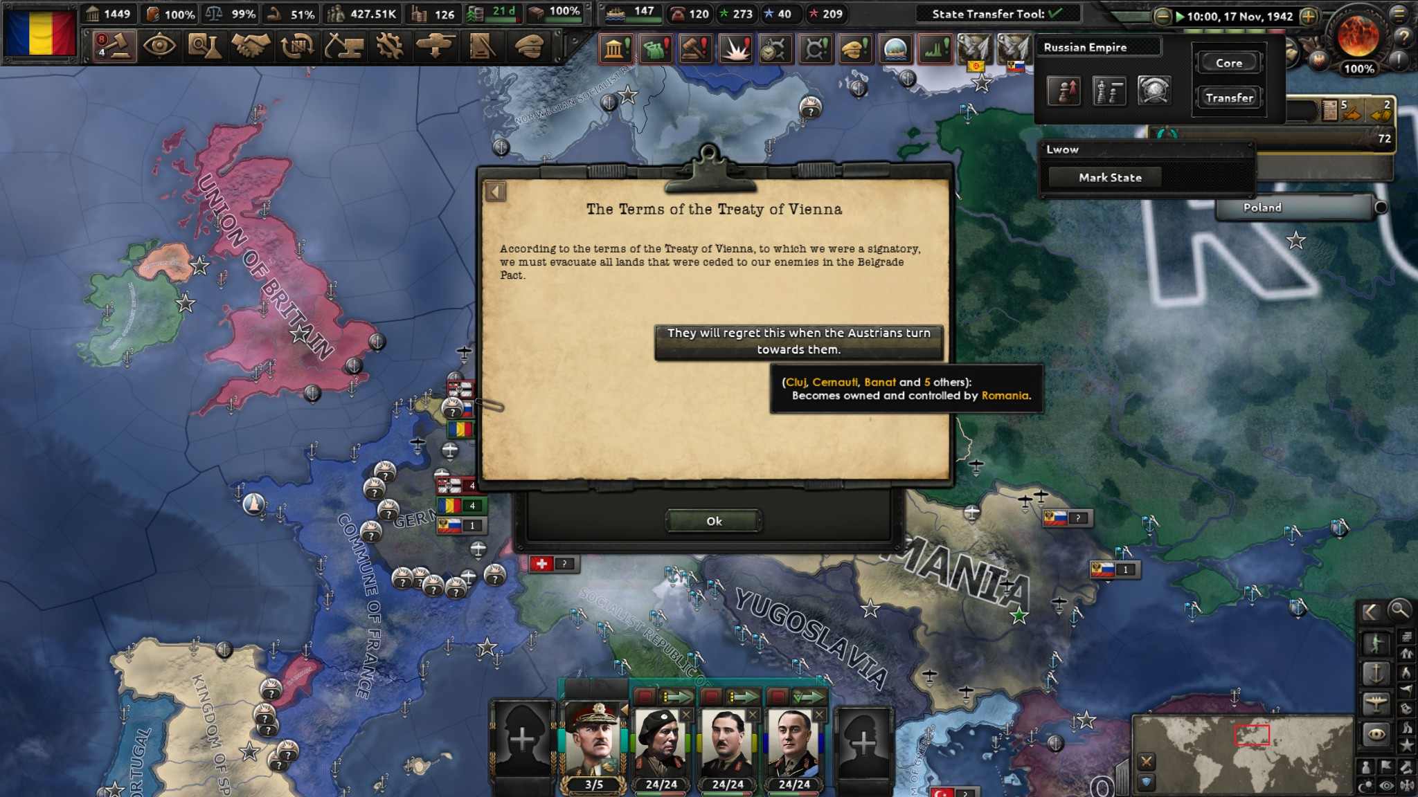 ROM- treaty of Budapest/Vienna · Issue #22995 · Kaiserreich/Kaiserreich-4-Bug-Reports · GitHub