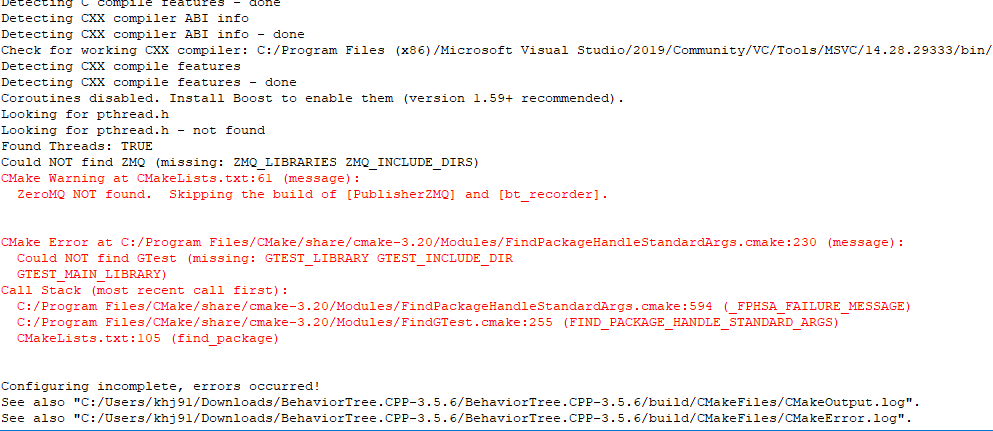 how to compile this library in Window OS? · Issue #281 · BehaviorTree ...