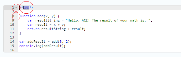 Tooltips For Collapse Expand Code Blocks Are Missing · Issue 5145 · Ajaxorg Ace · Github