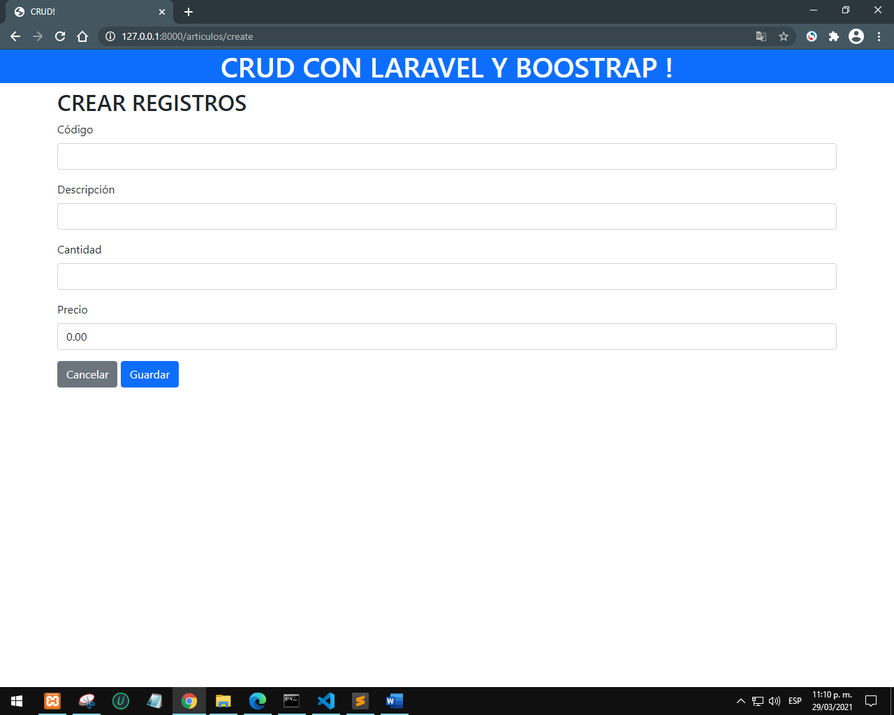 GitHub - upm1/laravelCRUD