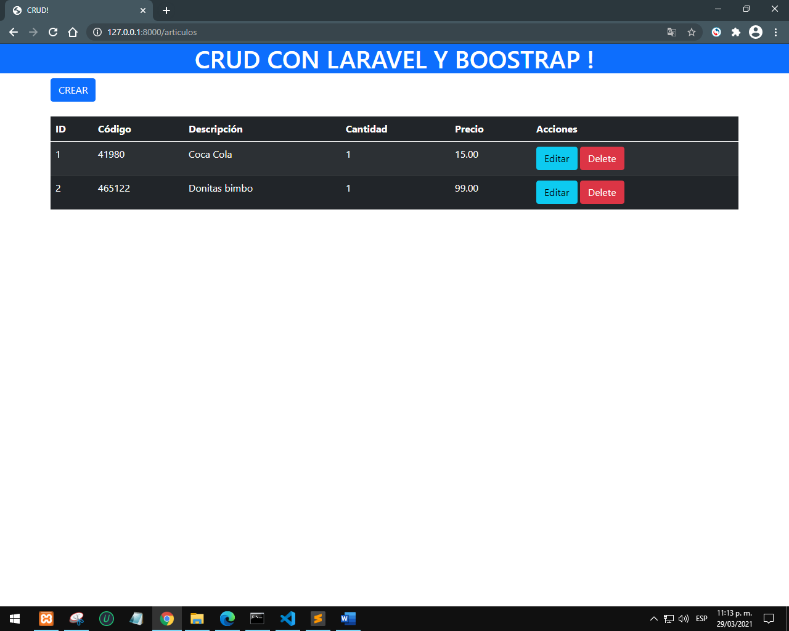 GitHub - upm1/laravelCRUD