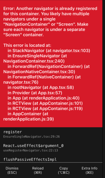 [v5.0] Missing Example using Nested/Multiple Stacks inside NavigationNativeContainer · Issue ...