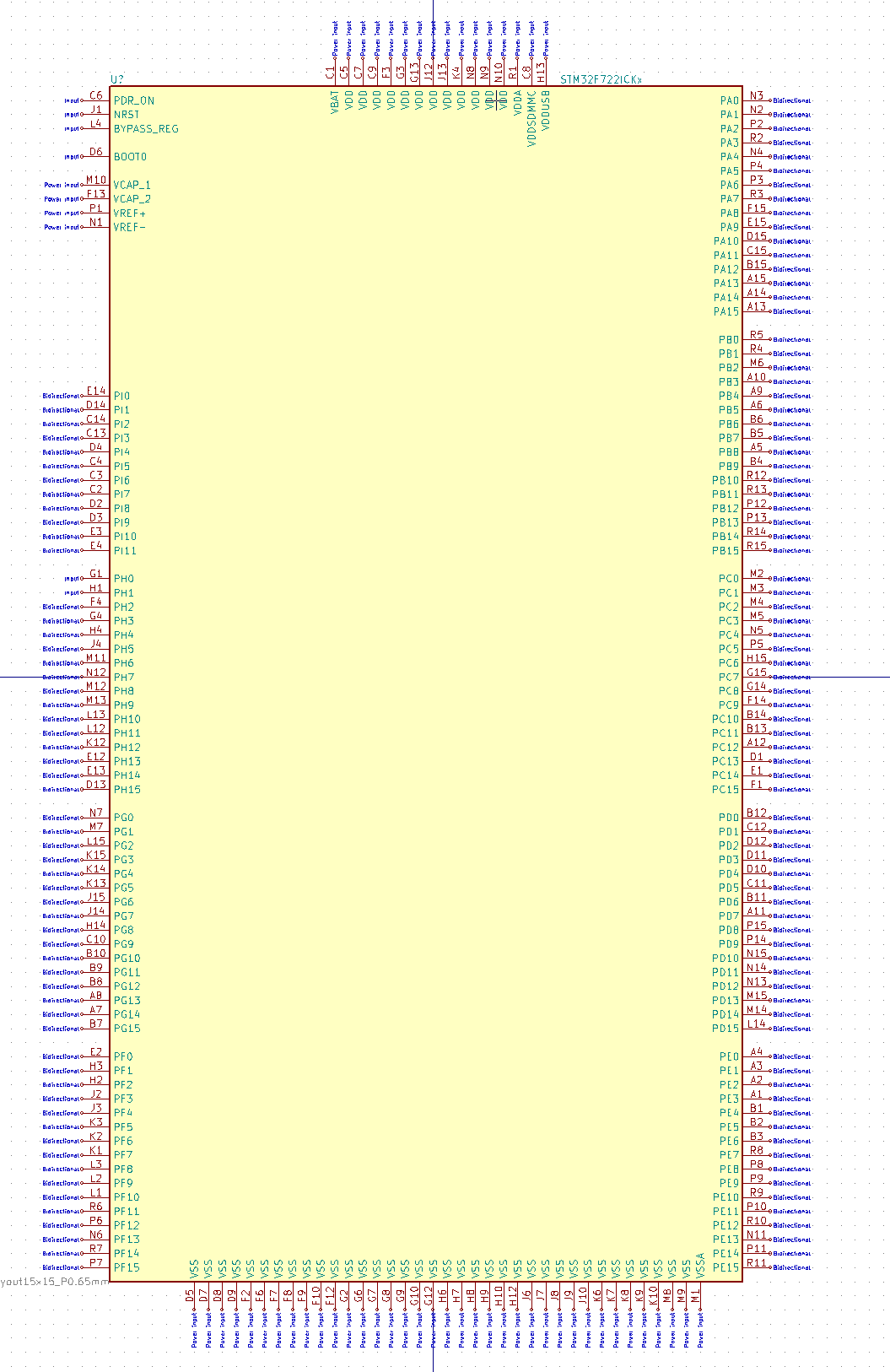 STM32 symbols should have stacked power inputs · Issue #992 · KiCad/kicad-symbols · GitHub