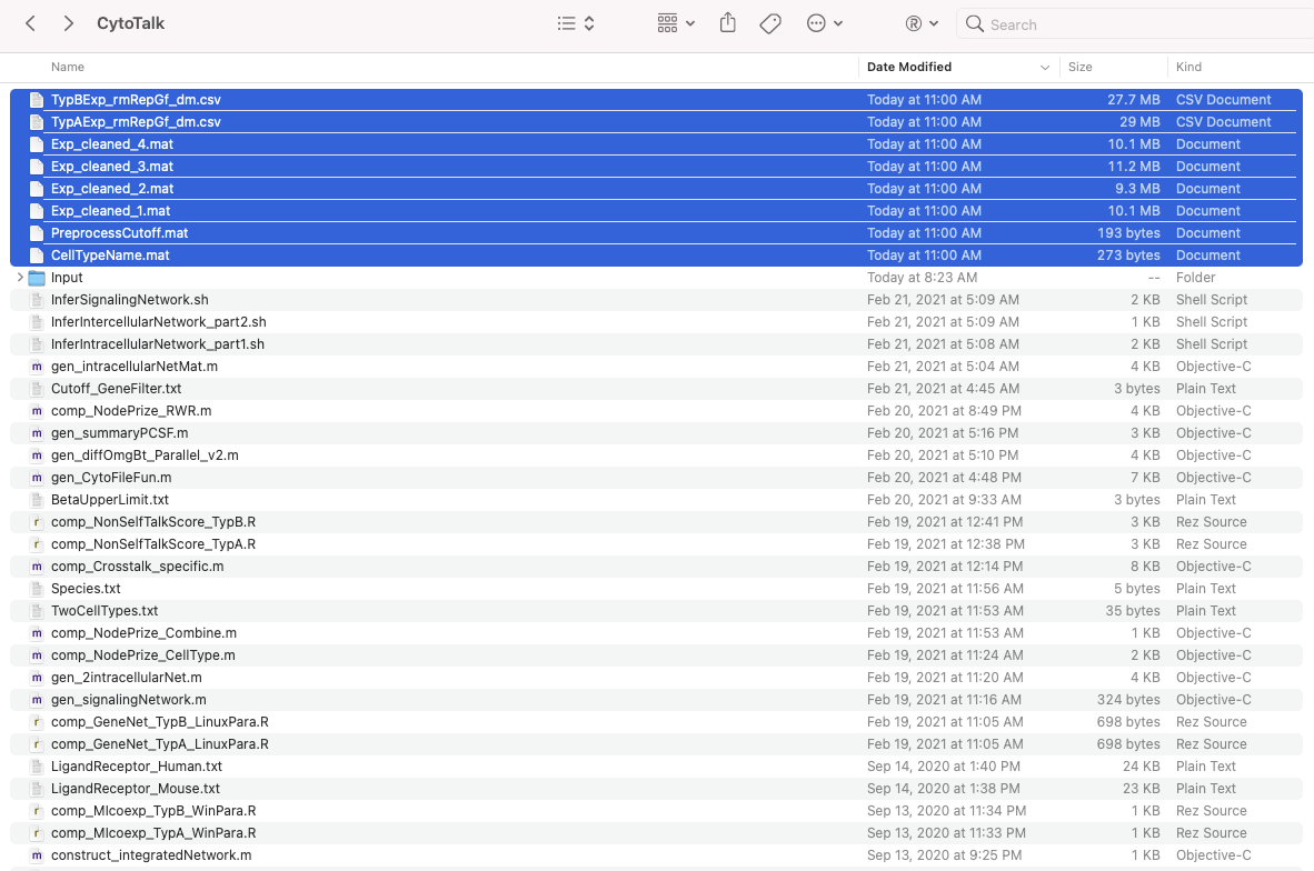 Error with running bash InferIntracellularNetwork_part1.sh · Issue #1 · huBioinfo/CytoTalk · GitHub